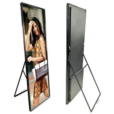 China P2.5 320x160mm Indoor LED Poster Display 680x2000mm Aluminum Cabinet for Advertising for sale