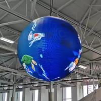 China P2.5mm Indoor High Pixel Full Color Sphere LED Screen 360 Viewing Angle for sale