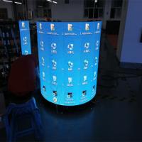 China P2.5mm Indoor High Pixel Full Color Sphere LED Screen 360 Viewing Angle for sale