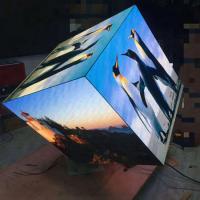 China Indoor P3.91 Cube LED Video Wall 2000nits 6 Sides SMD3535 for DJ Stage for sale