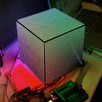 China Indoor P3.91 Cube LED Video Wall 2000nits 6 Sides SMD3535 for DJ Stage for sale