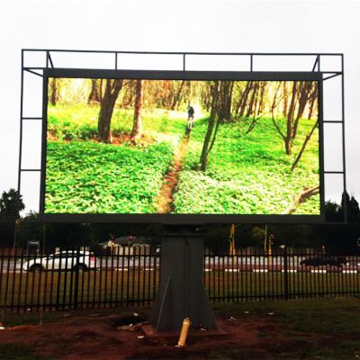 China SCX P10 Outdoor LED Screen 6500nits 10bit Signal Processing Constant Driving Current Smooth Display for sale