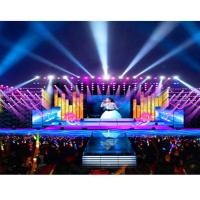 China Outdoor P3.91 Stage LED Screen 140 Degree Viewing Angle 8000cd Brightness for sale