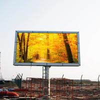 China P6 Outdoor Full Color LED Display 62500 pixels/m² 1800cd Brightness SMD3535 Waterproof Advertising Screen for sale
