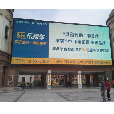 China Outdoor Full Color LED Billboard P6 5000cd/m² High Brightness for Daylight Advertising Display for sale