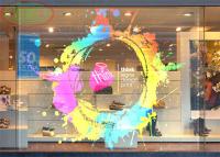 China LED Display with High Transparency Rate and Stretch Aluminum Strip Design for Excellent Cooling Performance for sale