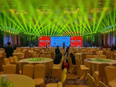 China P3.91 Indoor Full Color LED Display 500x1000mm Cabinet 3.9m Viewing Distance 1920Hz Refresh for sale