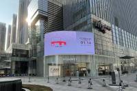 China Outdoor P10 Full Color LED Display 10000 Pixels per m² Modular Structure for Advertising for sale