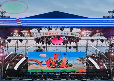 China Outdoor Full Color LED Display P2.6 Panel 5500 cd/m2 Brightness for Supermarket High Definition Content for sale