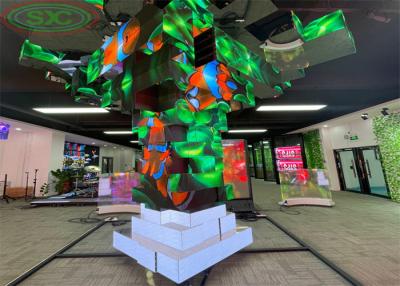 China Rental LED Display Flexible Event Stage Backdrop Video Wall 500x1000mm P2.9 P3.91 P4.8 for sale