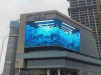 China Outdoor P10 Full Color LED Display 960x960mm IP65 5500cd/m² with SMD3535 for sale