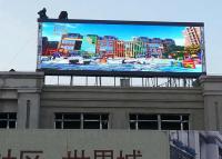 China Outdoor P10 Full Color LED Display 6500cd Brightness IP65 Waterproof Front Maintenance for sale