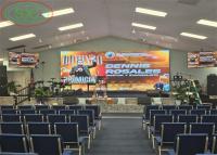 China P6 Outdoor LED Display Screen 6mm Pixel Pitch 6500 cd/m² Brightness IP65 Rated for Exterior Events for sale