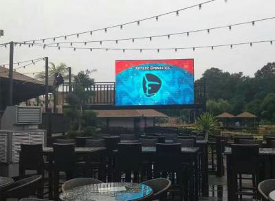 China Outdoor P6 Full Color LED Display 960x960mm Ironed Steel Cabinet IP65 6000cd/m² for sale