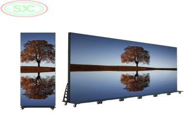 China Indoor P2.5 SMD2121 RGB LED Poster Display 640x1920mm 4G WIFI Remote Control Slim Frame for sale