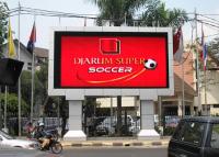 China P6.67 Outdoor Waterproof LED Display Screen 5000cd Brightness 320x160mm Module for Shopping Malls for sale