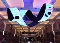 China P4.81 Indoor Flexible LED Display Screen 250x250mm Module for Stadium Large Wall for sale