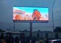 China P10 Outdoor Full Color LED Screen Display Waterproof Rear Service Open Cabinet 10000pixels/m² for sale
