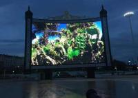 China P10 Outdoor Full Color LED Screen Display Waterproof Rear Service Open Cabinet 10000pixels/m² for sale
