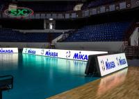 China Full Color Football Stadium Perimeter LED Display P10 960x960mm 7000 Nits for sale
