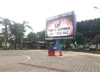 China Outdoor P6 SMD LED Display 576x576mm Cabinet 27778 Pixels/m² Full Color Advertising Screen for sale