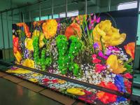 China Indoor P2.5 Full Color LED Display 500x500mm Cabinet 160000dot/m2 High Pixel Density for sale