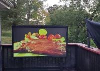 China Outdoor Commercial LED Display P6 Full Color Fixed Series Sign for Buildings 256x128mm for sale