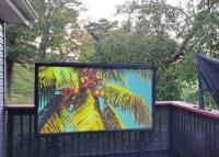 China billboard p10 outdoor fixed led display Kinglight lamp led advertising screen for sale