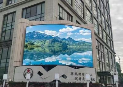 China Outdoor Full Color LED Billboard P6 62500 Pixels High Brightness Advertising Display for sale