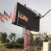 China P6 SMD Outdoor Full Color LED Video Wall Advertising Screen 192x192mm 62500 Pixels for sale