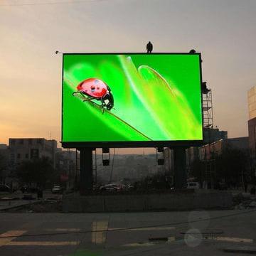 China P6 SMD Outdoor Full Color LED Video Wall Advertising Screen 192x192mm 62500 Pixels for sale