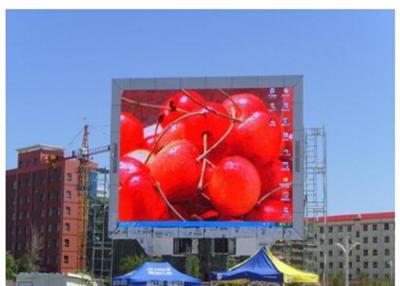 China P10 Outdoor LED Advertising Screen 320x160mm Full Color High Brightness 10000pixels/m2 for sale