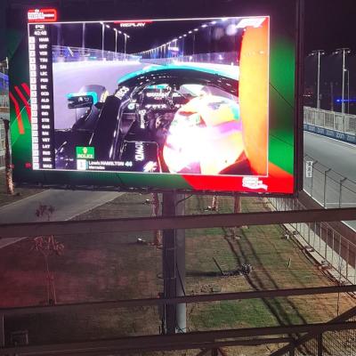 China P10 Outdoor LED Display 960x960mm Cabinet 6000nit Brightness SMD3535 Waterproof Digital Signage for sale