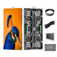 China Full Color P5 Indoor Rental LED Display 640x640mm Die Casting Aluminum Cabinet 9.5kg for sale