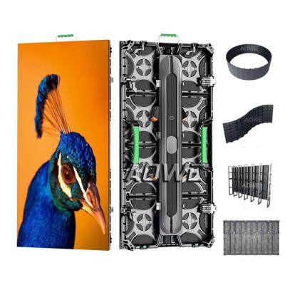 China Full Color P5 Indoor Rental LED Display 640x640mm Die Casting Aluminum Cabinet 9.5kg for sale