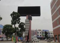 China Full Color RGB LED Display Waterproof P10 Screen 6000cd/m2 Brightness Fixed Installation for sale
