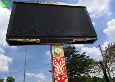 China Digital P6 Outdoor Full Color LED Display Board SMD 3535 DIP Waterproof IP65 27778 pixels per sqm for sale