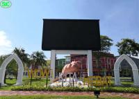 China Digital P6 Outdoor Full Color LED Display Board SMD 3535 DIP Waterproof IP65 27778 pixels per sqm for sale
