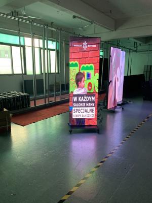 China Module Size 320x160mm LED Poster Display Featuring Aluminum Panel Material and P2mm Pitch Ideal for Indoor Digital Signage Solutions for sale