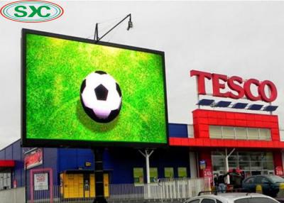 China Outdoor P10 IP65 320x160 Anti Collision Sports Football LED Advertising Billboard for sale
