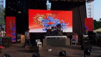 China Outdoor LED Display Screen P10 Fixed Video Wall Sign Board Advertising Panel 10000pixels per sqm for sale