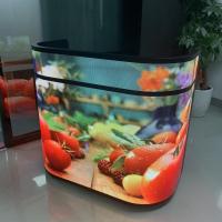 China P2.5 Indoor High Brightness High pixel Front Desk Led Display With Wheels for sale