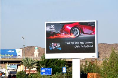 China Outdoor P10 SMD Full Color LED Display Screen 320x160mm 10000pixels/m² Fixed Installation for sale
