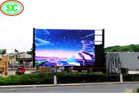 China Outdoor P8 LED Pole Screen Digital Signage Billboard - 8mm Pitch, 6000 cd/m² Brightness, IP65 Rated for sale