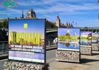 China P6 Outdoor Full Color LED Billboard 6500cd/m² Large Size Advertising Display Screen for sale