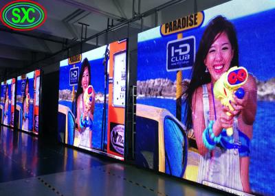 China Full Color P4.81 Indoor LED Video Wall 500x500mm Die Cast Cabinet for Stage Rental for sale