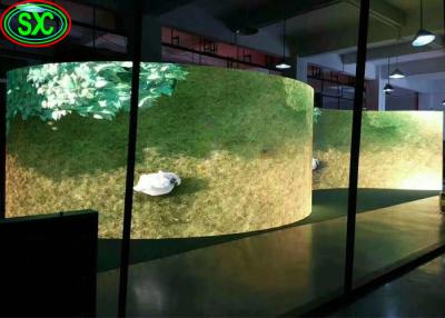 China P10 Outdoor LED Display Screen 6500cd Brightness Curved Video Wall for Advertising for sale