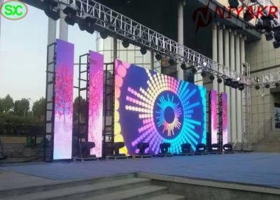 China P3.91 Outdoor Rental LED Screen for Concerts - 500mm Cabinets, 2500cd/m² Brightness, IP65 Rated for sale