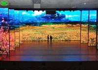 China Flexible HD Stage LED Display Video Wall 500x500mm P3.91 100000Hrs Life for sale