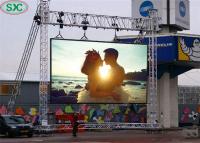 China P6 Outdoor Full Color LED Video Screen Display Rental 576x576mm 6500cd/m2 for sale